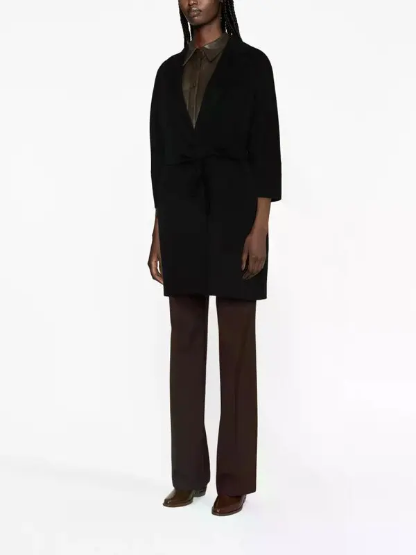 Max Mara Belted Virgin Wool Coat