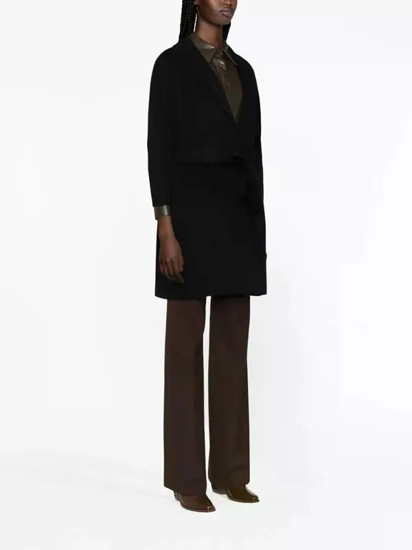 Max Mara Belted Virgin Wool Coat
