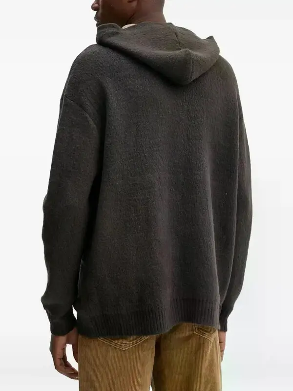 BLUEMARBLE Embellished Logo Hooded Sweatshirt