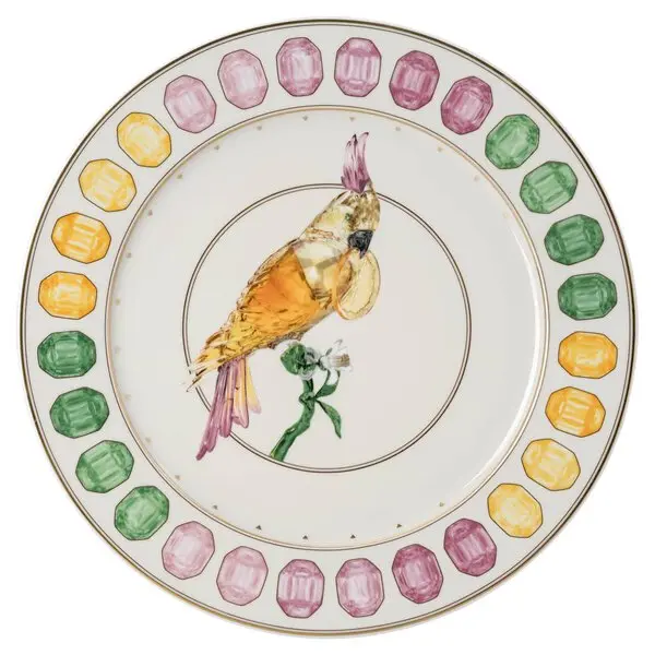 SWAROVSKI Idyllia Service Plate - Multicolored