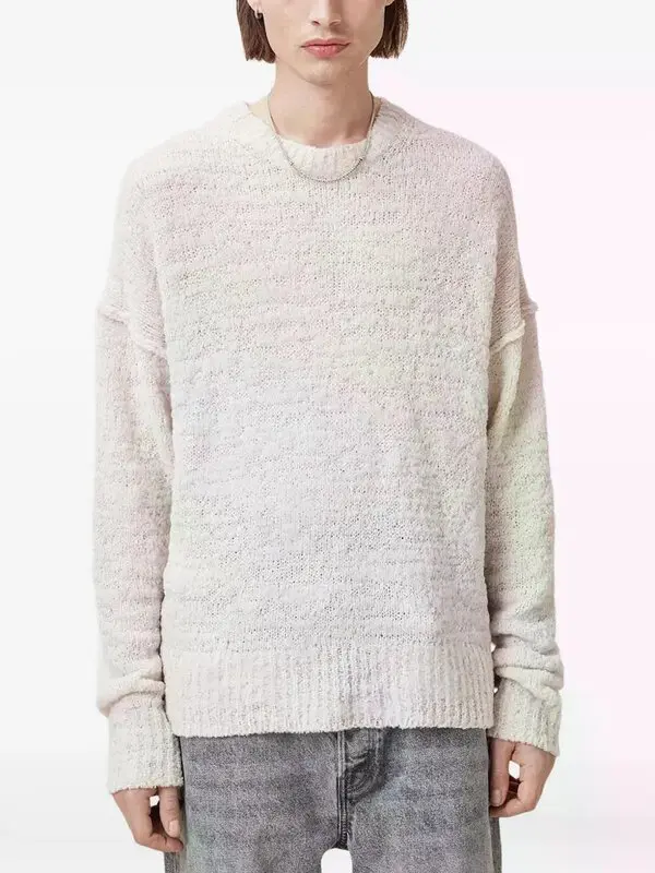 ALLSAINTS Frayed-detail Jumper
