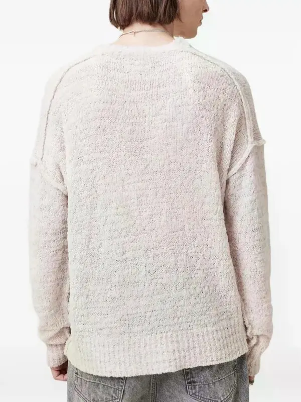 ALLSAINTS Frayed-detail Jumper
