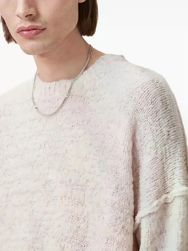 ALLSAINTS Frayed-detail Jumper