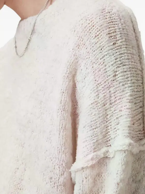 ALLSAINTS Frayed-detail Jumper