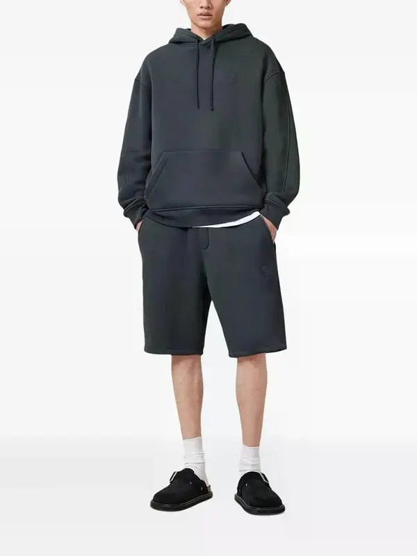 ALLSAINTS Logo-embroidered Drawstring Track Shorts - Blue