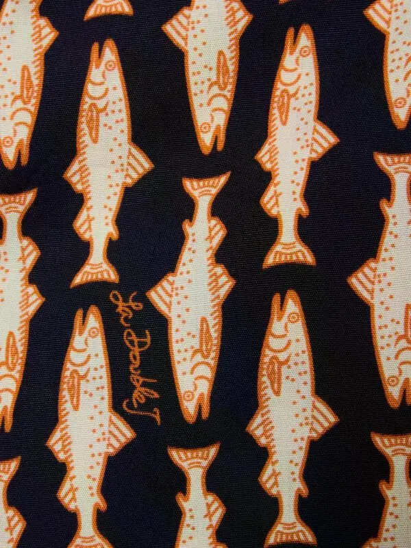 La DoubleJ Pilot Jumpsuit Fish Print