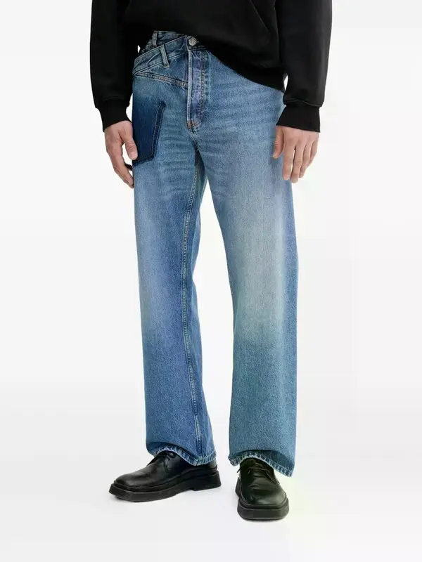 BLUEMARBLE Twisted Seams Logo-print Jeans