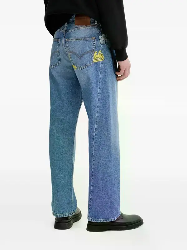 BLUEMARBLE Twisted Seams Logo-print Jeans