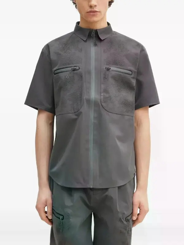 Alpha Industries Zip-up Perforated Shirt