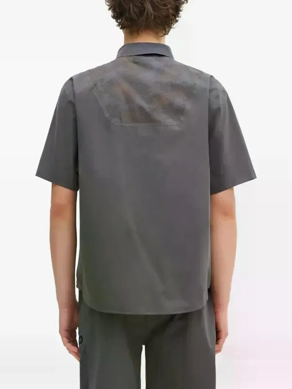 Alpha Industries Zip-up Perforated Shirt