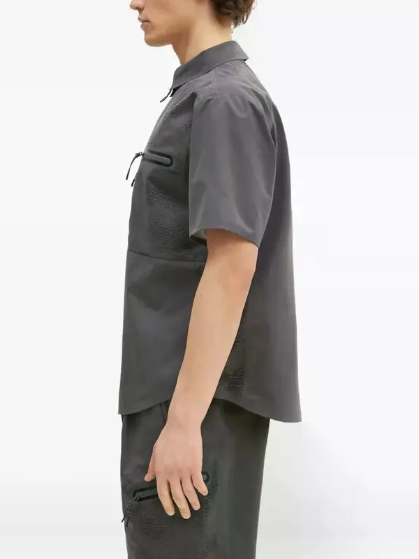 Alpha Industries Zip-up Perforated Shirt