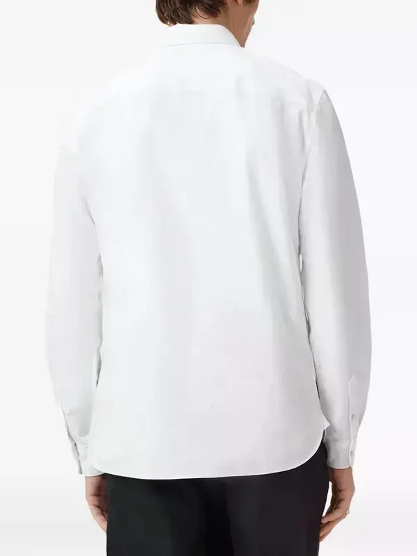 ALLSAINTS Haven Logo-embroidered Shirt - White