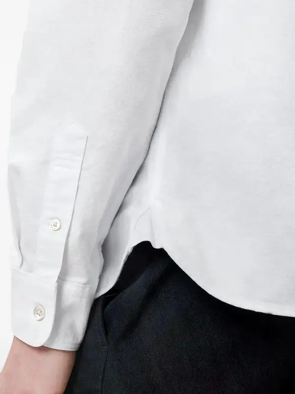 ALLSAINTS Haven Logo-embroidered Shirt - White