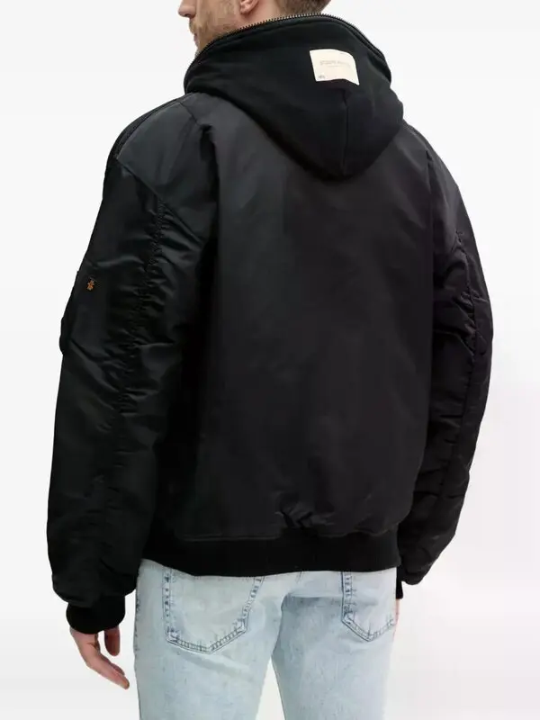 Alpha Industries Hooded Bomber Jacket