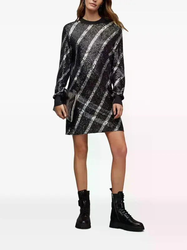 ALLSAINTS Juela Sequined Mini Dress