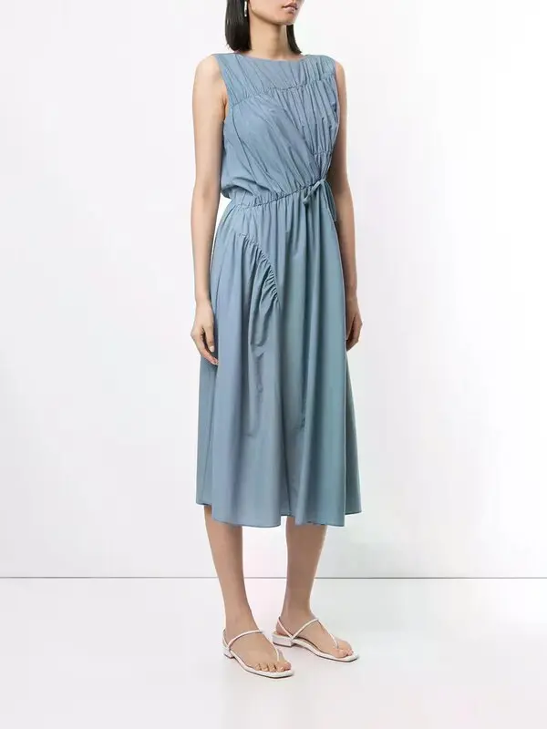 Goen.j Multi-directional Ruched Shift Dress
