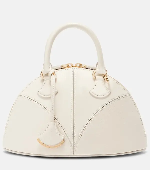 BVLGARI Marquise Small Leather Top-handle Bag