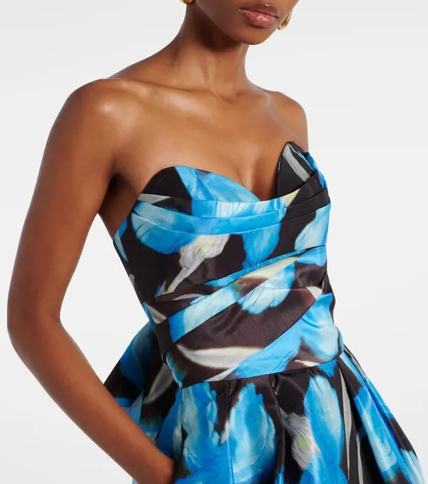Rebecca Vallance Ingrid Printed Midi Dress