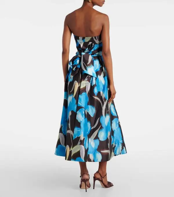 Rebecca Vallance Ingrid Printed Midi Dress