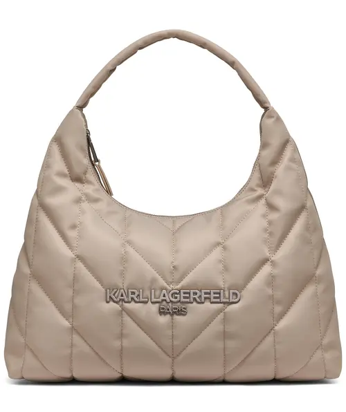 Karl Lagerfeld Paris Voyage Hobo - Truffle