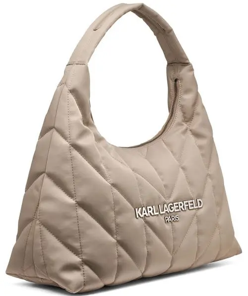 Karl Lagerfeld Paris Voyage Hobo - Truffle