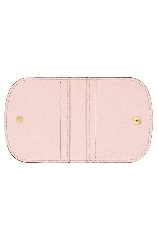 Longchamp Epure Leather Card Case - Ballet