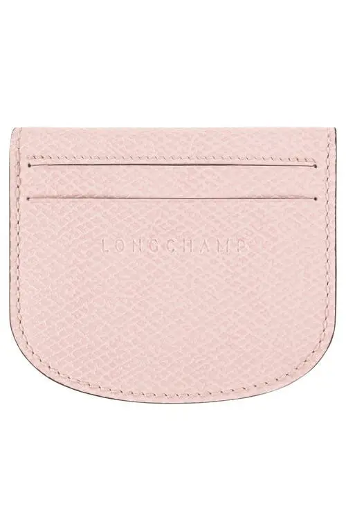 Longchamp Epure Leather Card Case - Ballet