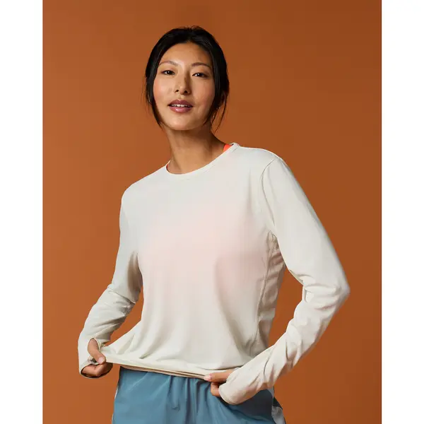 COTOPAXI Sombra Long-sleeve Sun Shirt - Chalk