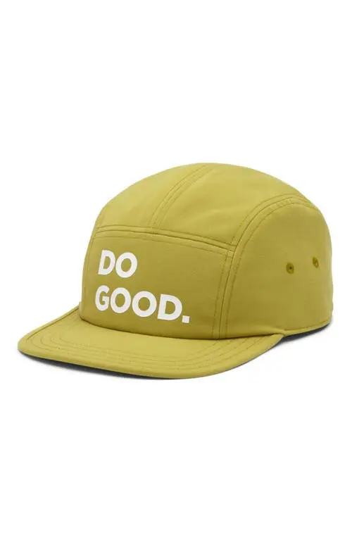 COTOPAXI Five-panel Hat - Lemongrass