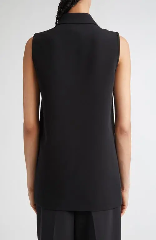 Max Mara Golf Sleeveless Cady Polo