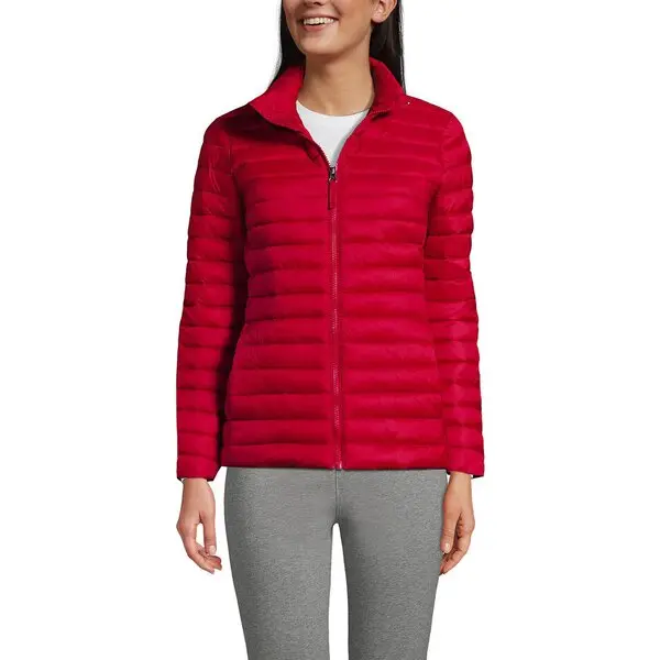 LANDS' END Thermoplume Jacket - Red