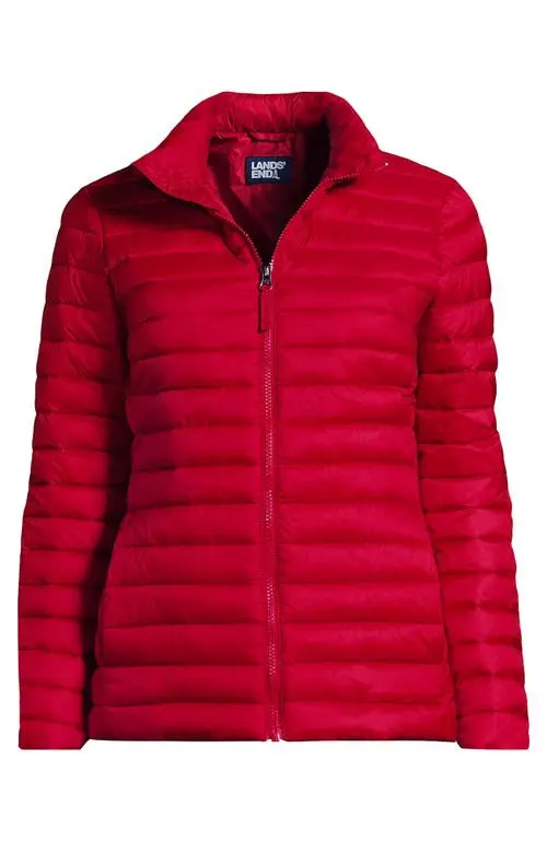 LANDS' END Thermoplume Jacket - Red