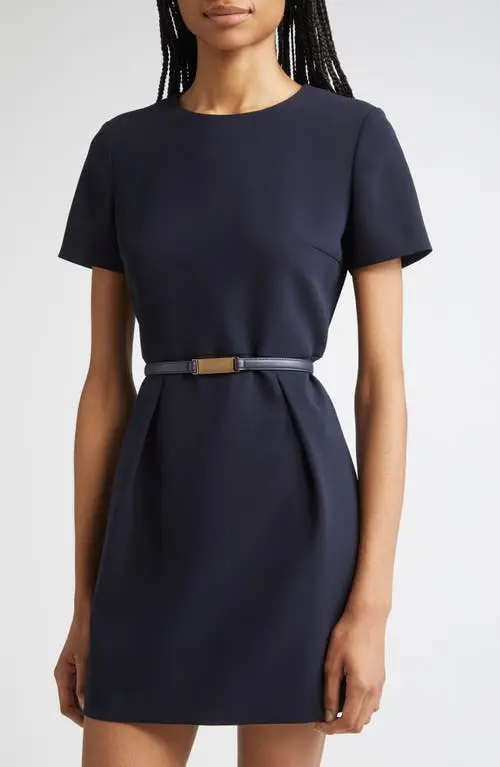 Max Mara Kefalos Cady Belted Minidress