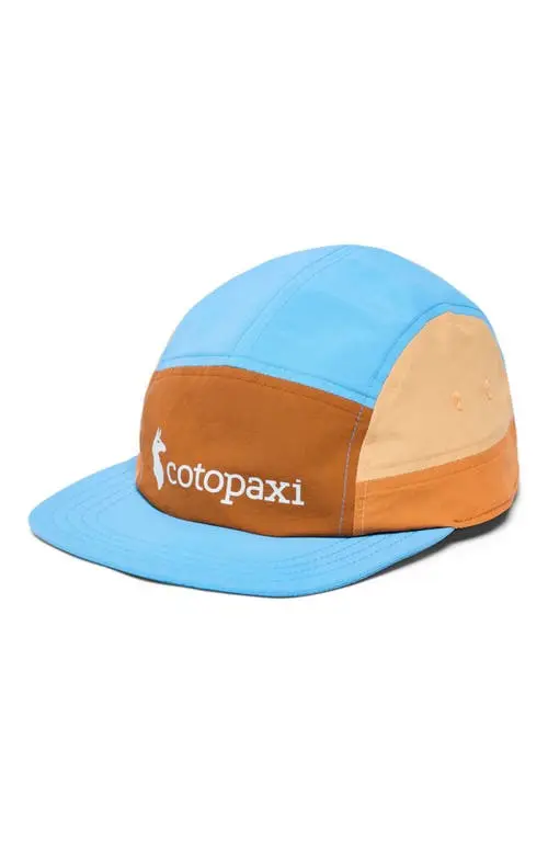 COTOPAXI 5-panel Cap - Sienna/island