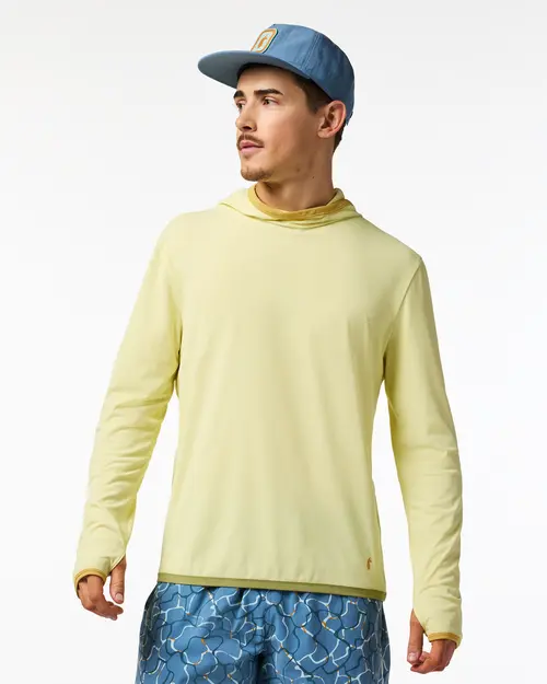 COTOPAXI Sombra Sun Hoodie - Honeydew
