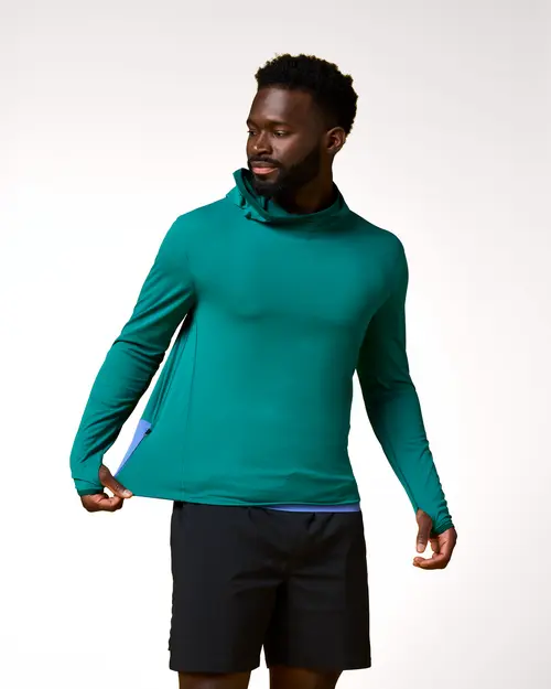 COTOPAXI Sombra Sun Hoodie - Malachite