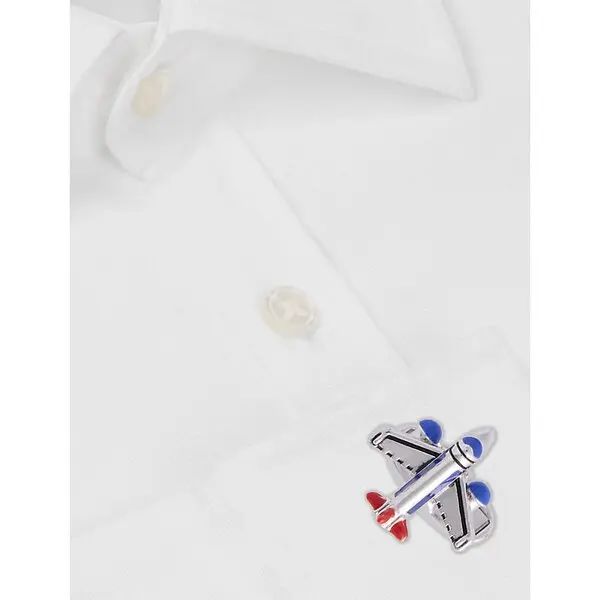 Paul Smith Aeroplane Copper And Zinc Cufflinks