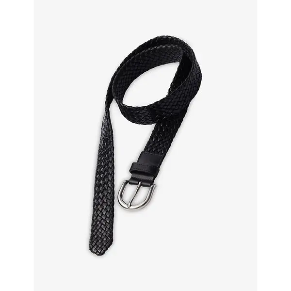 Prada Braided Leather Belt