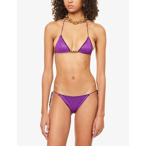 Oseree Glazed Lumière Two-piece Bikini Set