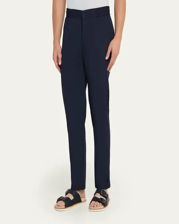 Orlebar Brown Tailored Fit Italian Seersucker Trousers