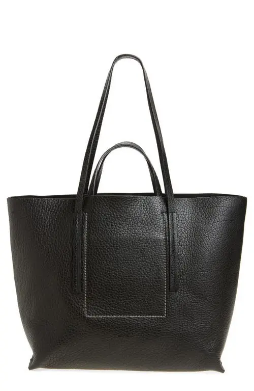 Rick Owens Hollywood Grained Leather Shopper