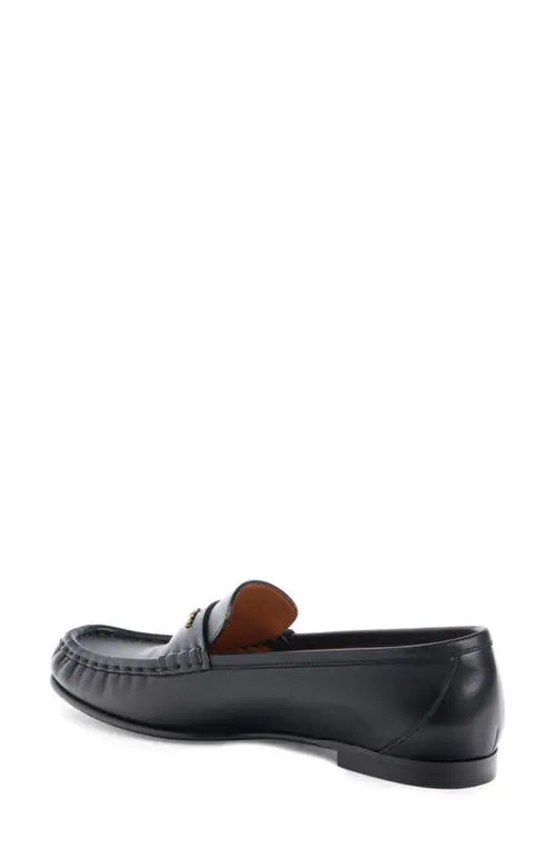 Chloé Logo Penny Loafer - Black