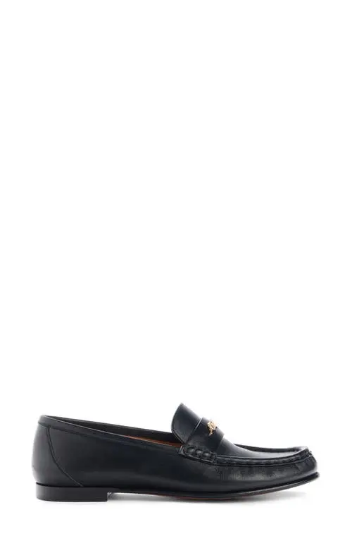Chloé Logo Penny Loafer - Black