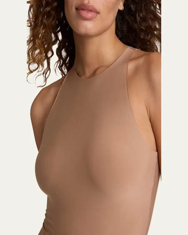 Commando Butter Sleeveless Crewneck Thong Bodysuit