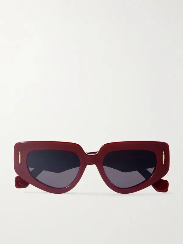 Loewe Anagram Cat-eye Sunglasses - Red