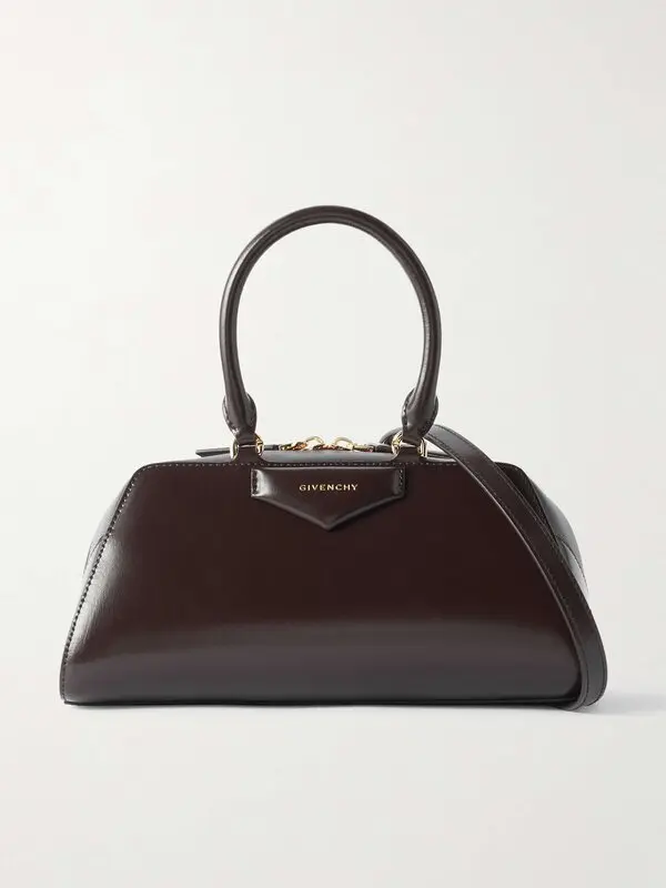 Givenchy Antigona East-west Small Glossed-leather Tote