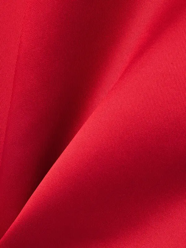 Givenchy Mini Silk-gabardine Dress - Red