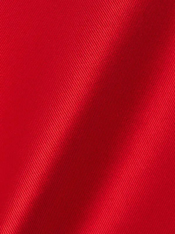 Givenchy Silk-gabardine Mini Skirt - Red