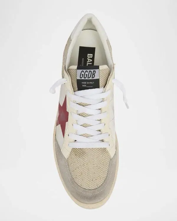 GOLDEN GOOSE Ball Star Low-top Sneakers - Beige