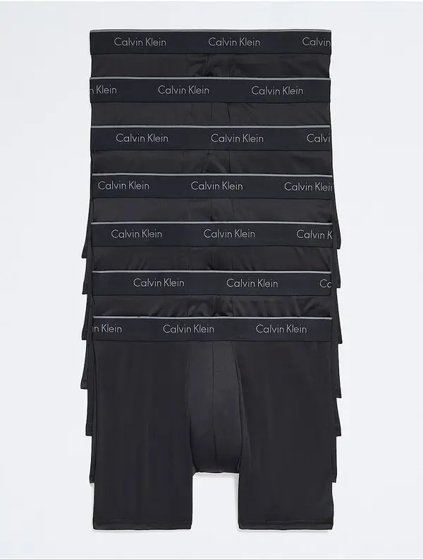 Calvin Klein Micro Stretch 7-pack Boxer Brief - Black